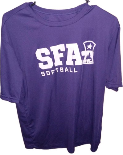 NCAA SFA Stephen F. Austin Lumberjacks Softball Unisex Adult's M Purple ...