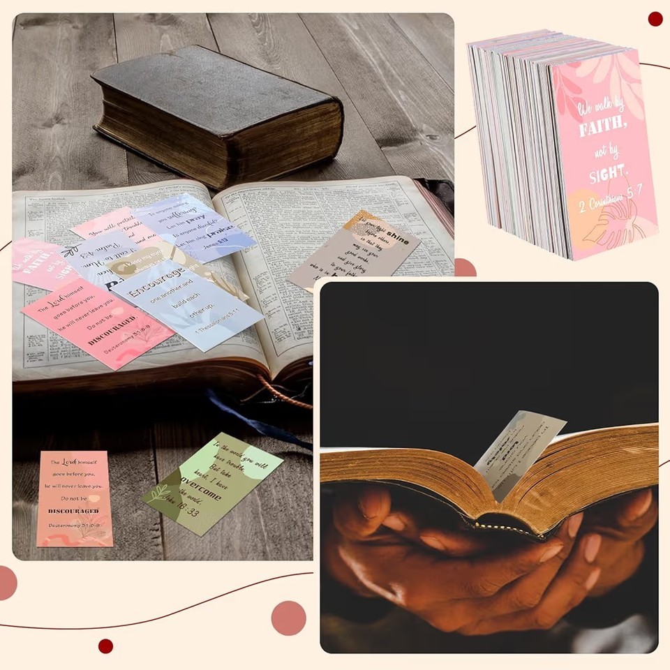 4 Bible Verse Mini Scripture Inspirational Christian Gifts ...