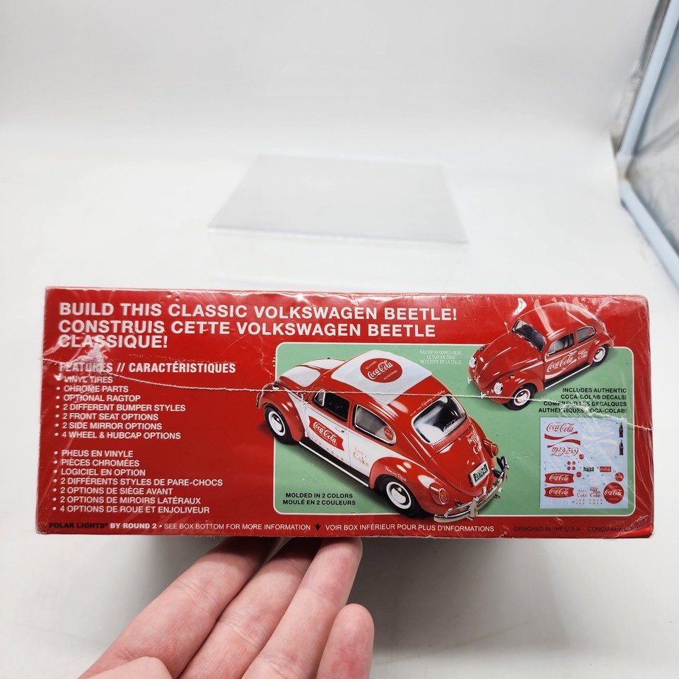 Coca Cola VW Beetle Car Snap Kit 1/25 Polar Lights #960 Plastic Model ...