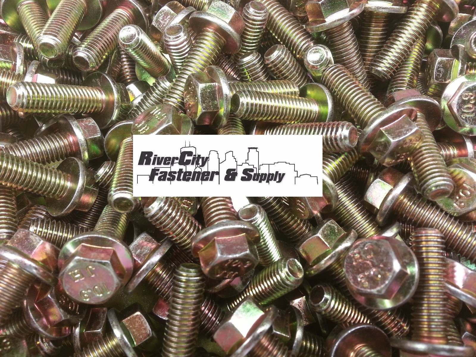 (25) M8-1.25x25 J.I.S. Small Head Hex Bolts M8x1.25x25 Flange Bolts JIS ...