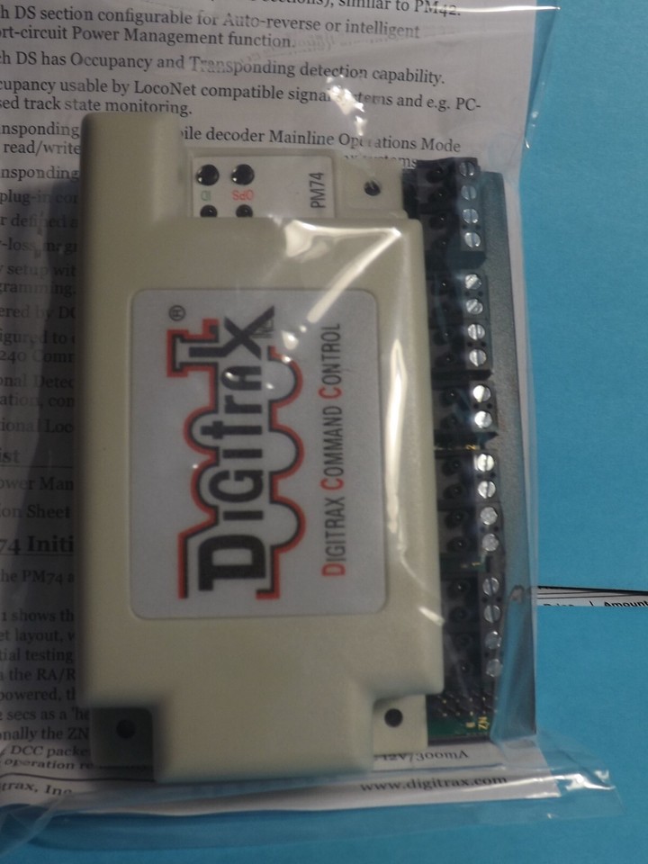 Digitrax - PM74 NIB | eBay