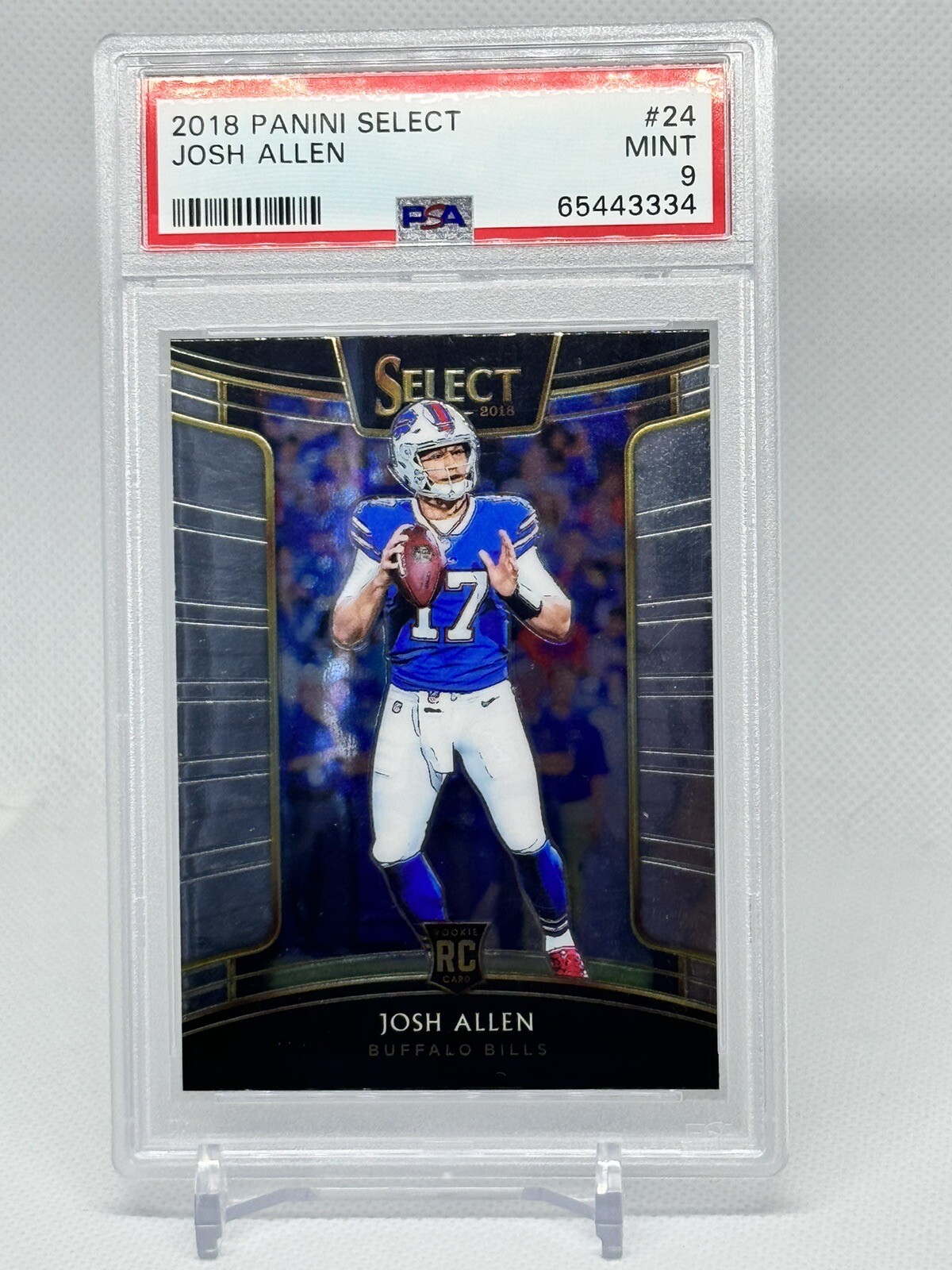 2018 Panini Select - Concourse Josh Allen #24 Silver Prizm (RC) for ...