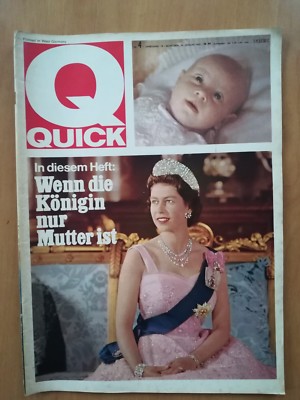 QUICK ILLUSTRIERTE Nr.4 24/01/1965 Zeitschrift / Illustrierte ...