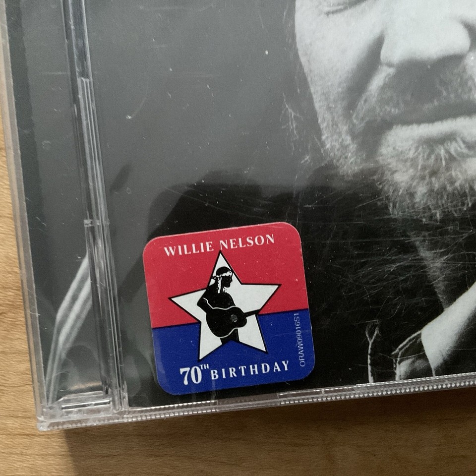 Willie Nelson The Essential 2 Disc Cd Sealed Hype Sticker 70th Bday ...