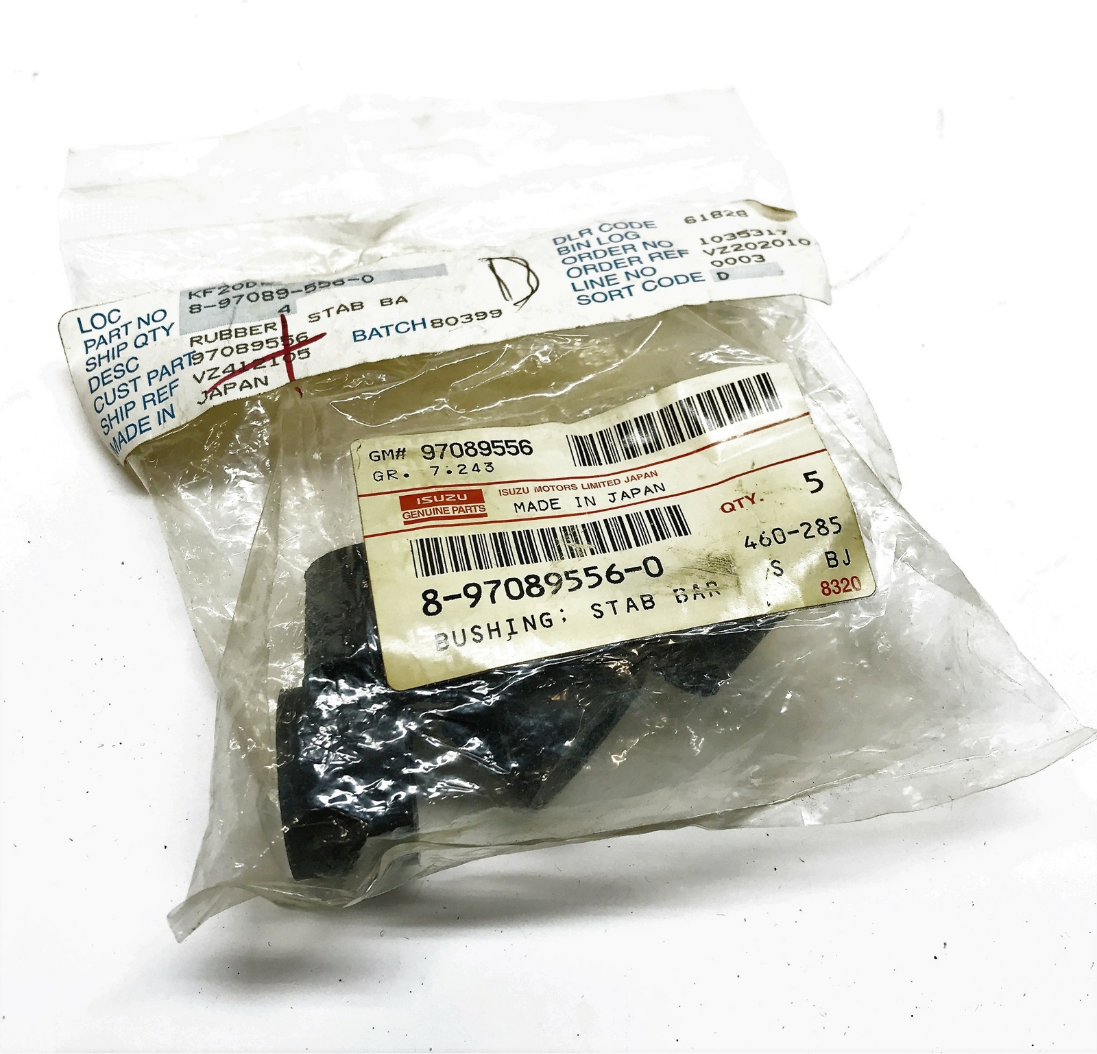 Genuine+Isuzu+Rubber+Stab+Ba+8970895560+%2F+8-97089-556-0+OEM for sale ...