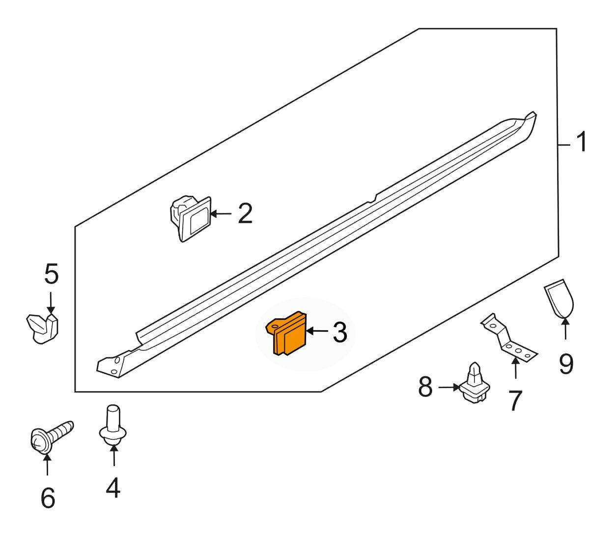 15 Pcs Moulding Clip Rocker Panel Retainer W/Sealer Fits For Hyundai ...