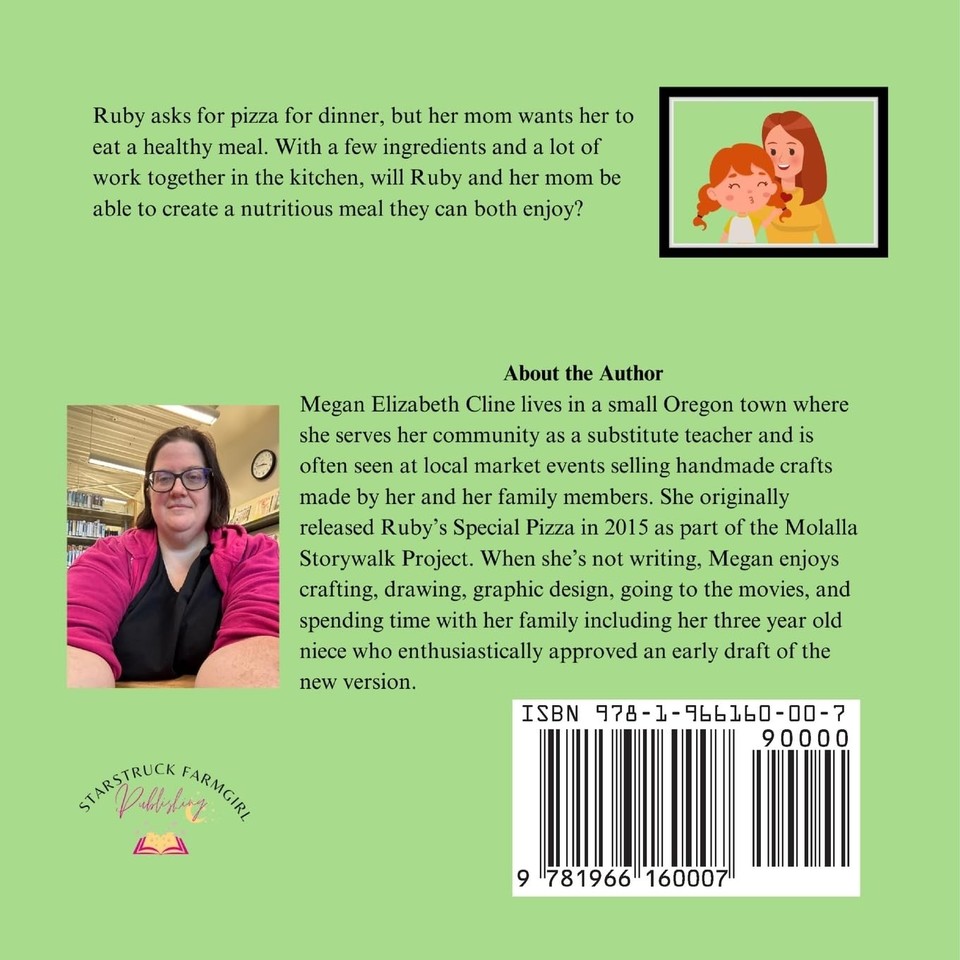 Megan Elizabeth Cline Ruby's Special Pizza (Paperback) 9781966160007| eBay
