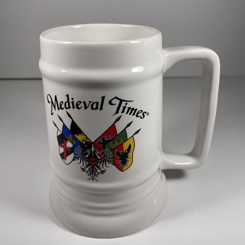 ⭐️ Medieval Times Souvenir Ceramic Cup Stein Mug Tankard - Renaissance ...