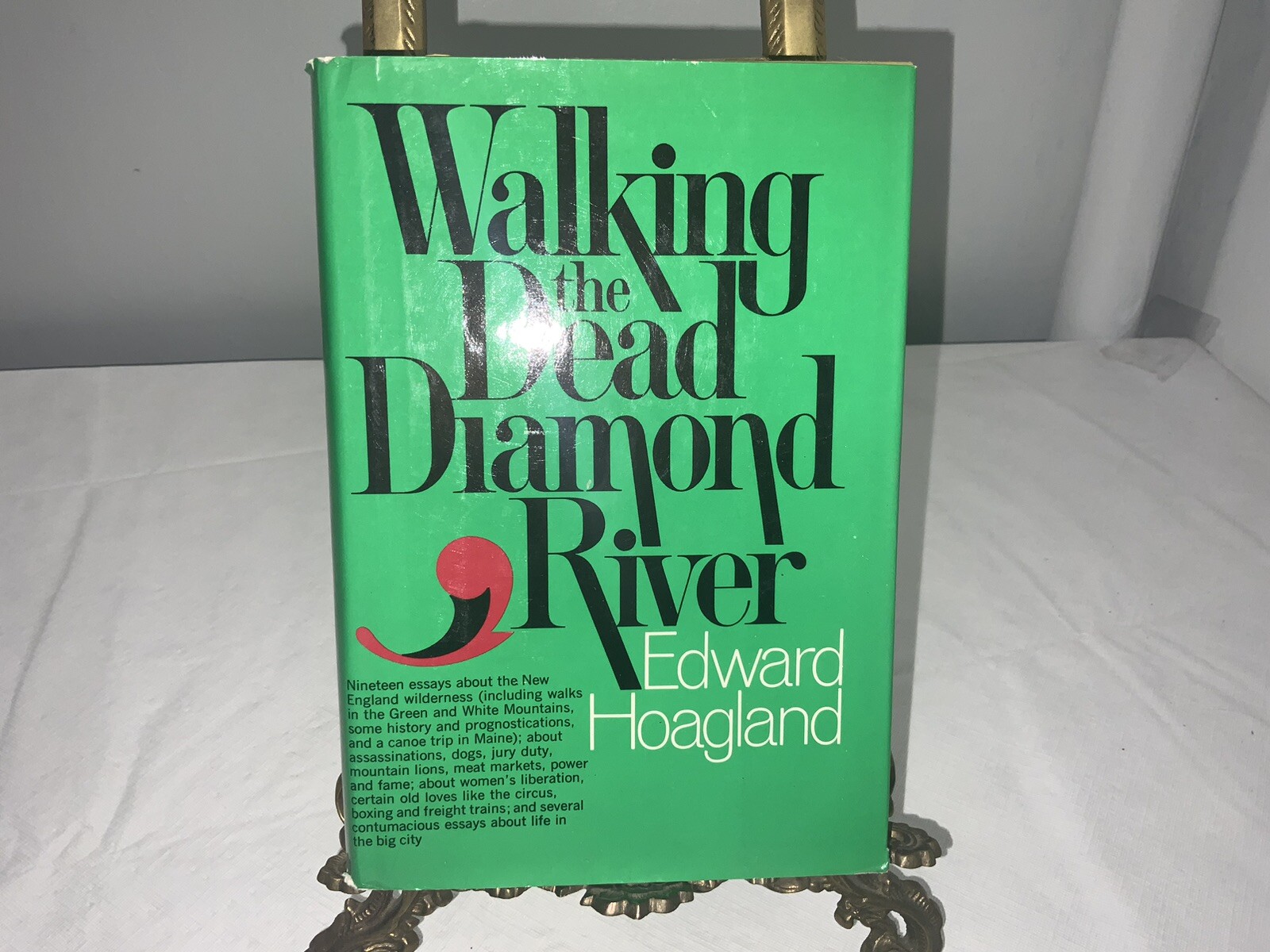 Walking the Dead Diamond River by Edward Hoagland 1st Ed. | eBay