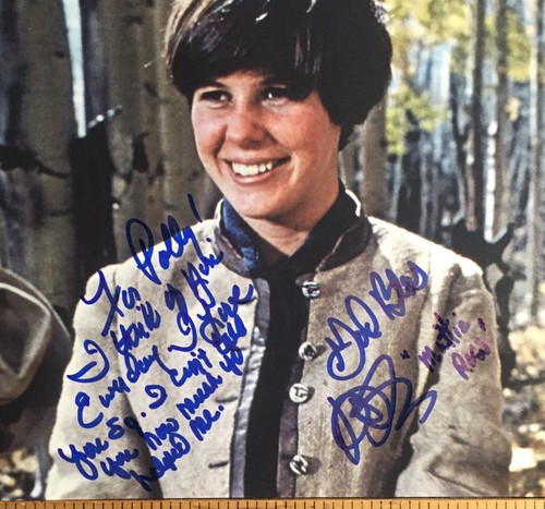 Kim DARBY—SIGNED Wayne True Grit PHOTO To Stunt Woman Polly BURSON ...