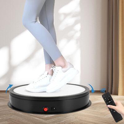 Electric Turntable Countertop Rotating Display Stand Bench Platform ...