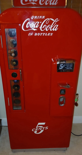 Vendo Model 81A Coca Cola Machine Restored Professionally 5 cents | eBay
