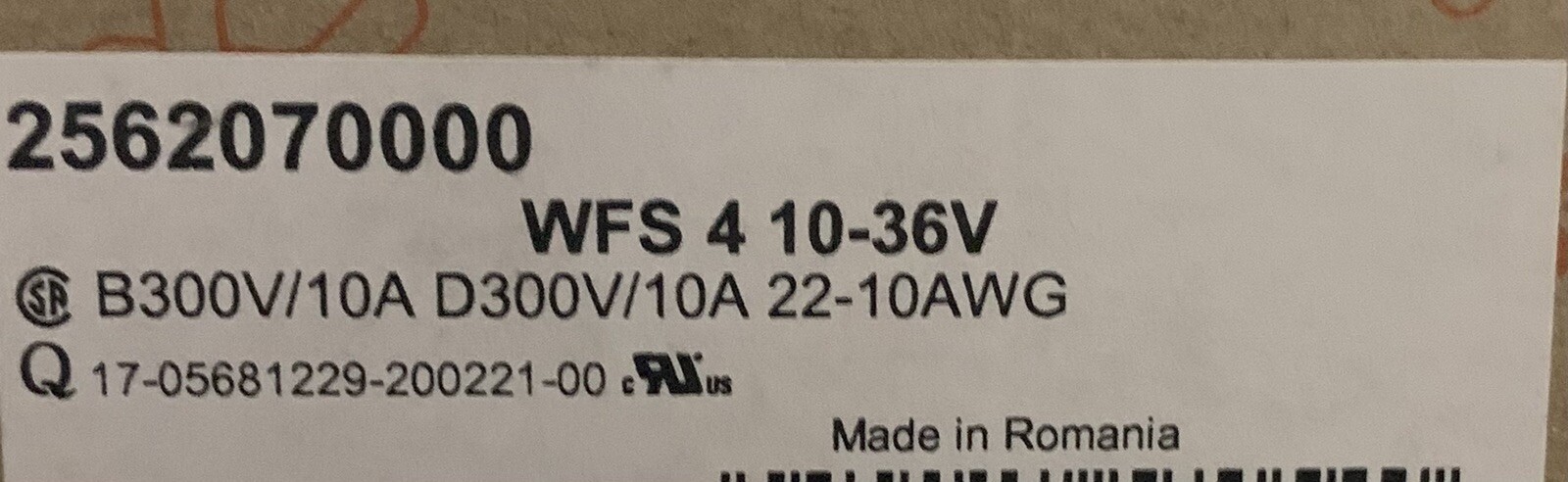 weidmuller WFS 4 10-36V. Fuse Terminal Block | eBay