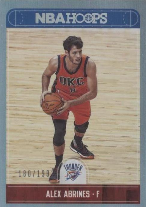 2017-18 Panini NBA Hoops - Alex Abrines #214 Silver /199 for sale ...