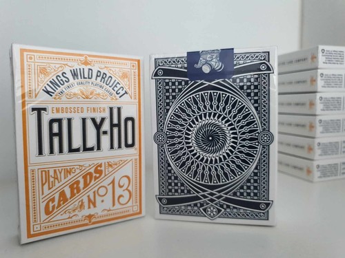 Limited Ed. Tally-Ho Playing Card Deck Jackson Robinson Kings Wild ...