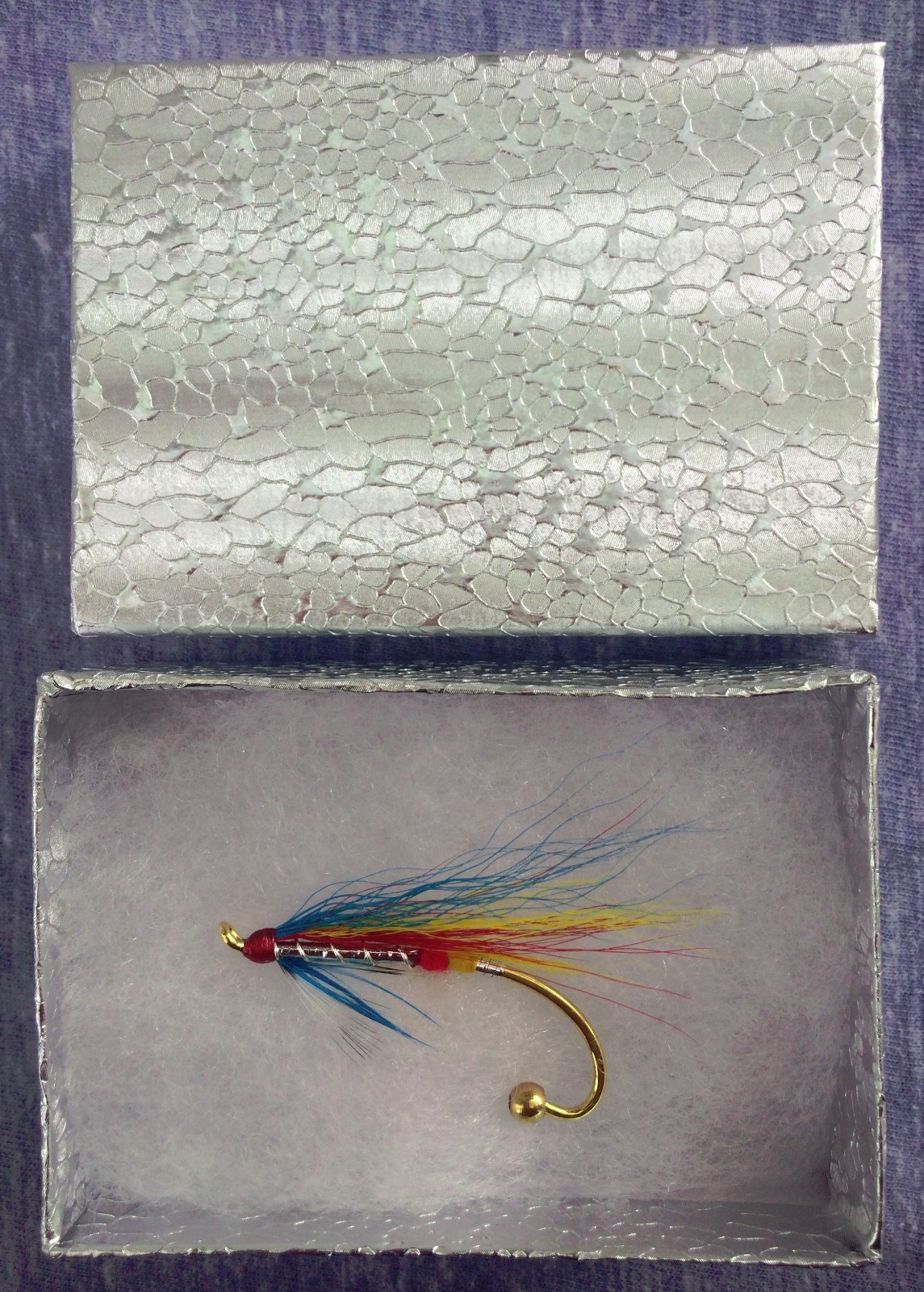 Classic Atlantic Salmon Fly Brooch Pin, Silver Doctor | eBay