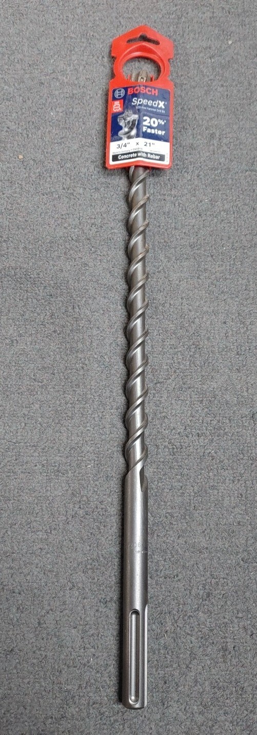 Bosch C50310 SpeedX 3/4" x 21" SDS-max Hammer Drill Bit | eBay