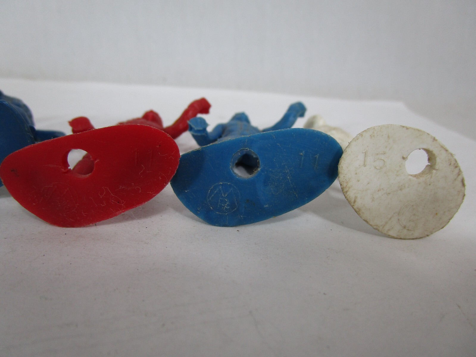 5 MPC Figures Lot Ring Hand and Slot Hand green blue red white | eBay