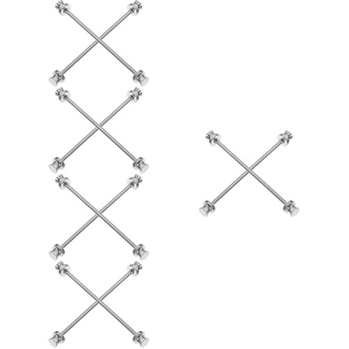 2pcs Small Metal Mens Collar Stays Male Lapel Pin Necktie Suit Pin | eBay