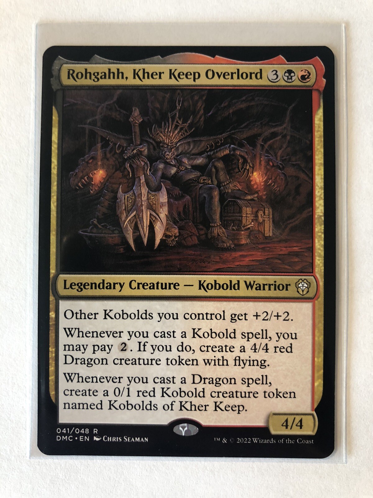 Rohgahh, Kher Keep Overlord Non Foil Dominaria United DMC MTG Magic ...