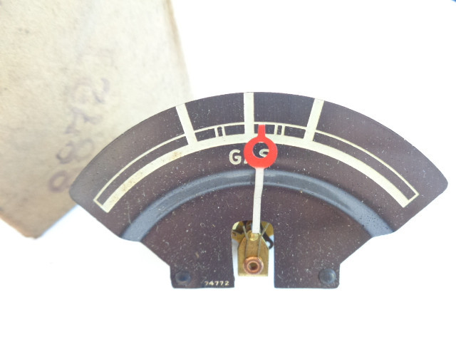 1934 1935 HUPMOBILE HUPP GAS FUEL OIL Dash Gauge NOS FACTORY | eBay