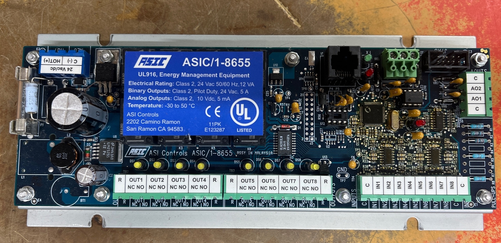 ASIC 1-8655 Controller By ASI Electronics | eBay