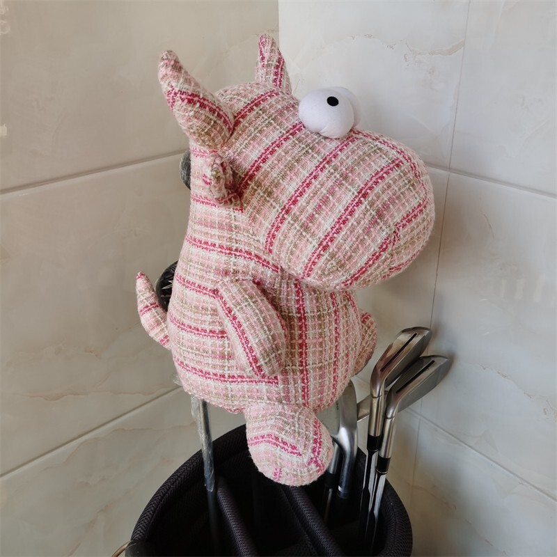 The Cow Golf Driver Head Cover Spotted Cattle 460cc Wood Plush Club ...