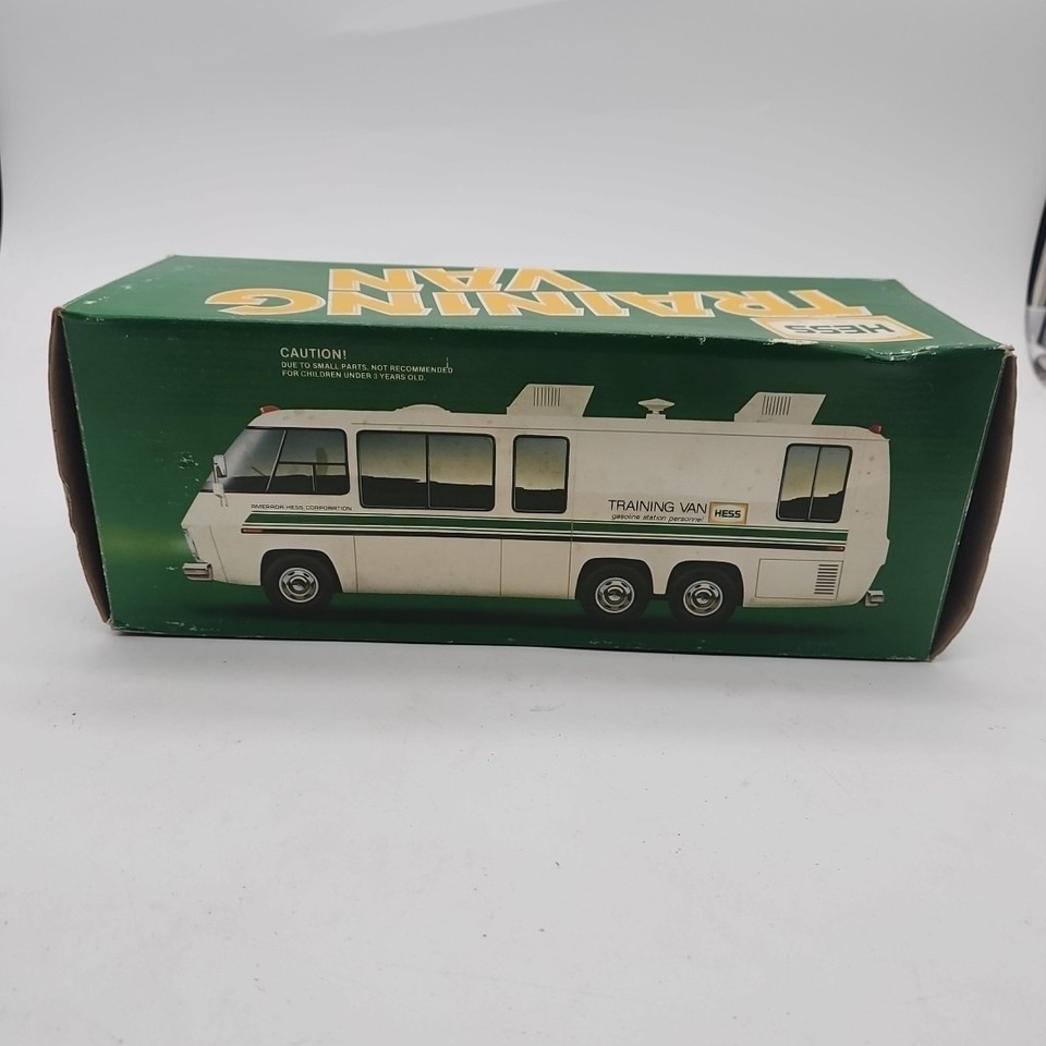 Vintage 1978 Hess Training Van Camper Toy Original Box | eBay