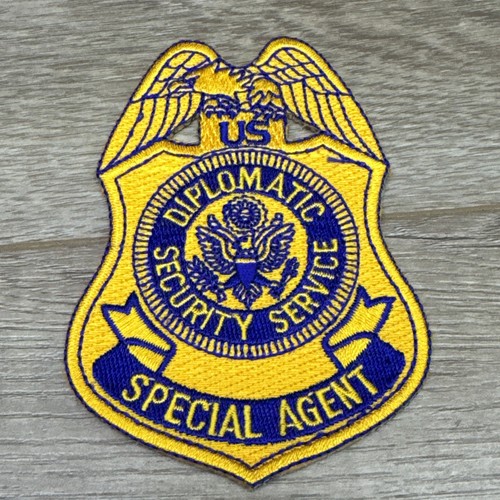 Rare Vintage US DIPLOMATIC SECURITY SERVICE SPECIAL AGENT Police Patch ...