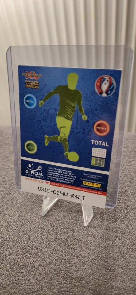 Panini Fußball EM Euro 2016 Adrenalyn XL - Cristiano Ronaldo Portugal ...