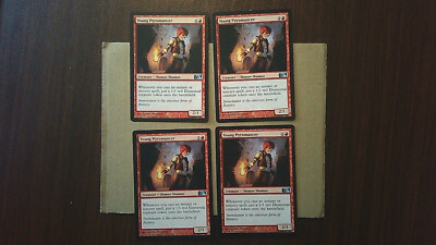 MTG Playsets - Young Pyromancer - Magic 2014 Core Set, Uncommon, 163/ ...