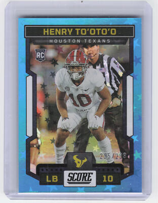2023 Score #378 Henry To'oTo'o Stars #/299 | eBay