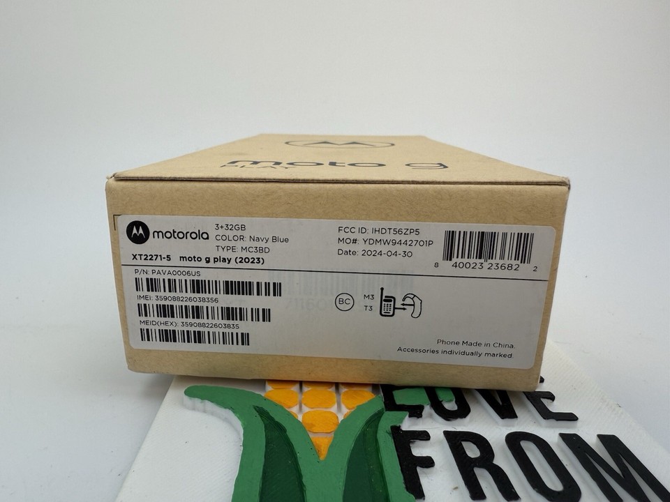 Motorola Moto G Play XT2271-5 Navy Blue 3GB RAM 32GB Storage 4G ...