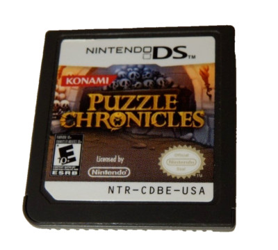 Puzzle Chronicles (Nintendo DS, 2010) CARTRIDGE ONLY 83717241607| eBay