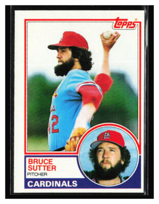 1983 Topps #150 Bruce Sutter | eBay