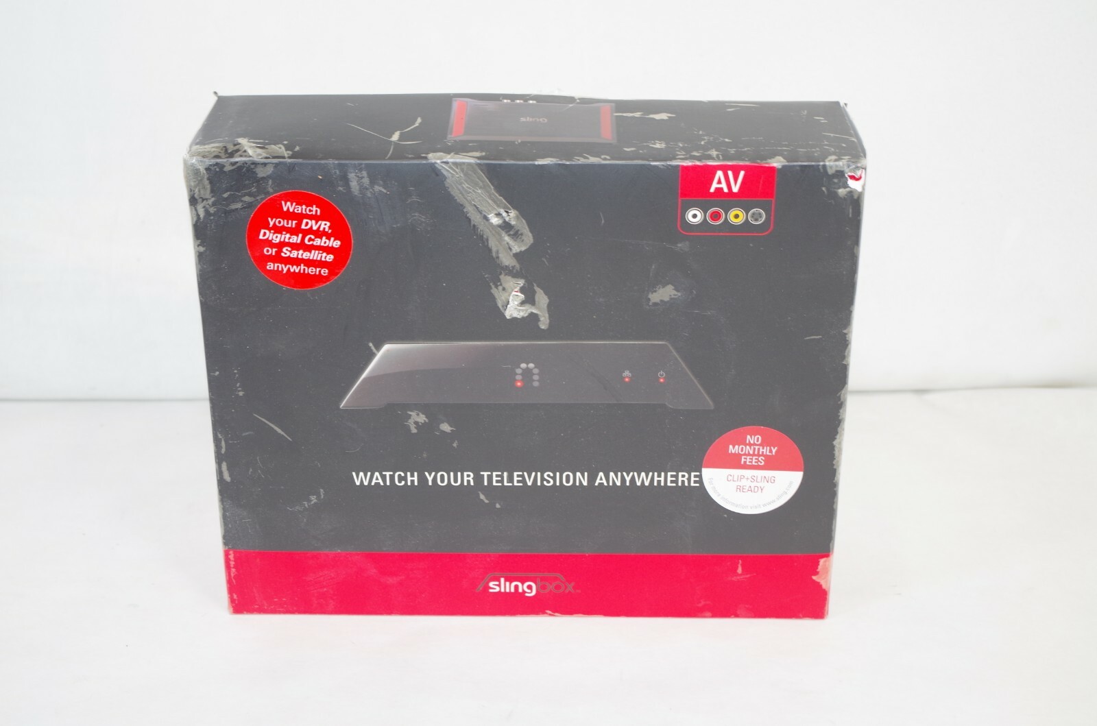 Sling Media Slingbox AV Internet TV Broadcaster SB240-100 Streamer Box ...