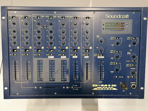 Table de mixage Soundcraft D-Mix 500 - Occasion, fonctionnelle, rayée ...