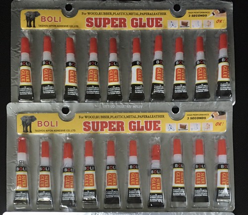 20 Super Glue Crazy Cyanoacrylate Adhesive All purpose Precision tip ...