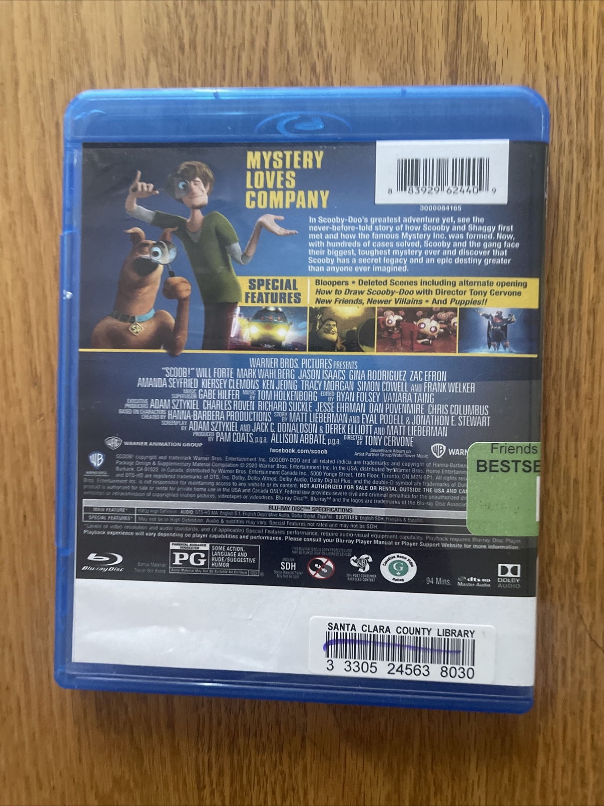Scoob! Blu-ray Scooby-Doo And Gang Great | Grelly USA