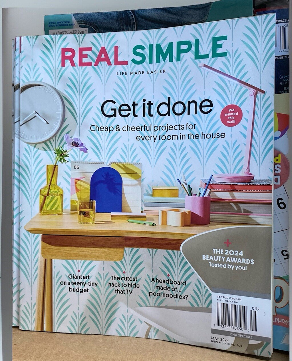 Real Simple Magazine - May 2024 - Cheap & Cheerful Projects, 2024 ...
