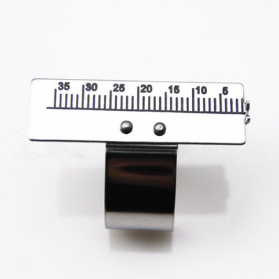 1 Pc High Grade Stainless Steel Dental Endo Ruler Ring Dental Supplies ...