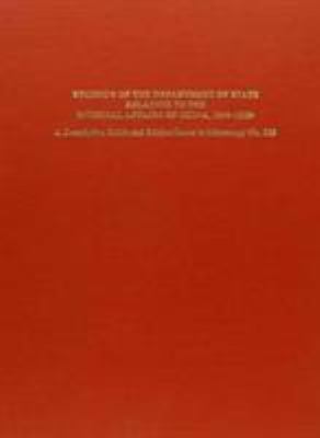 Records of the Department of State Relating to the Internal Affairs of ...