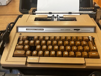 Smith Corona Twelve Electric Correction 3l vintage Typewriter | eBay