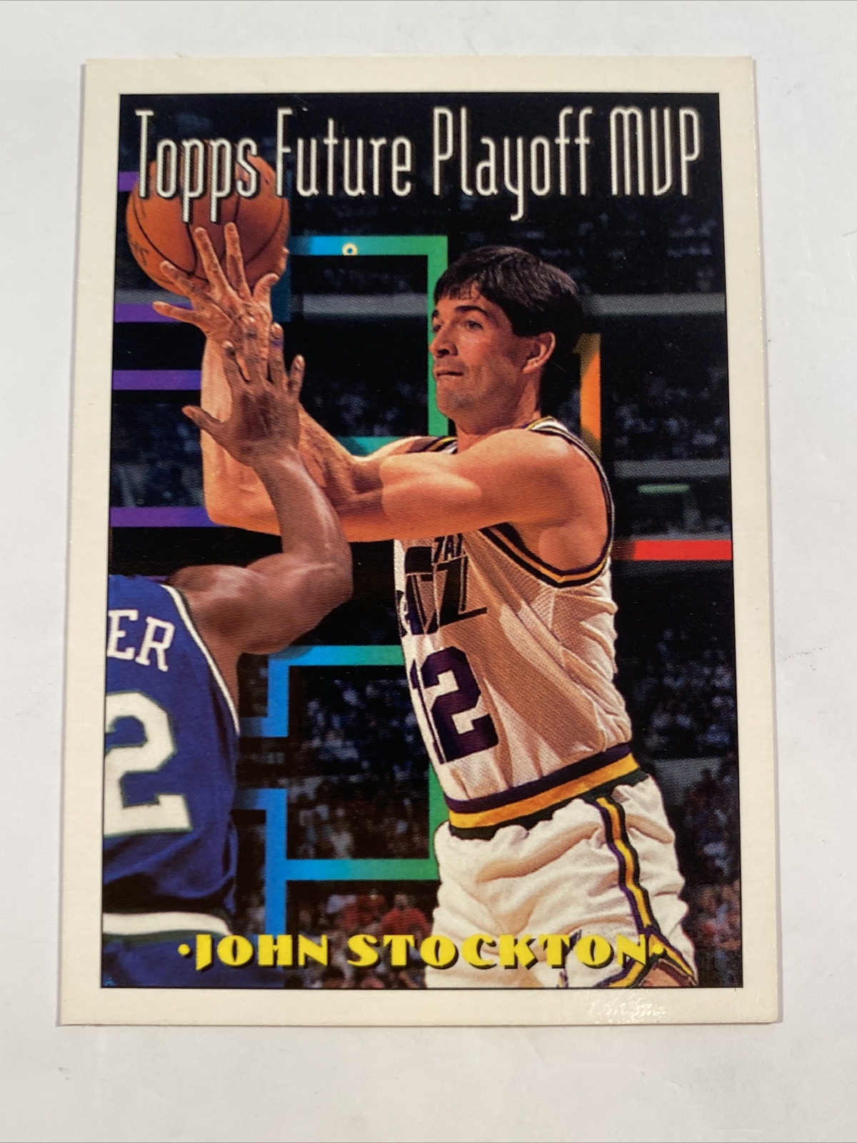 1993-94 Topps #201 John Stockton Topps Future Playoff MVP | eBay