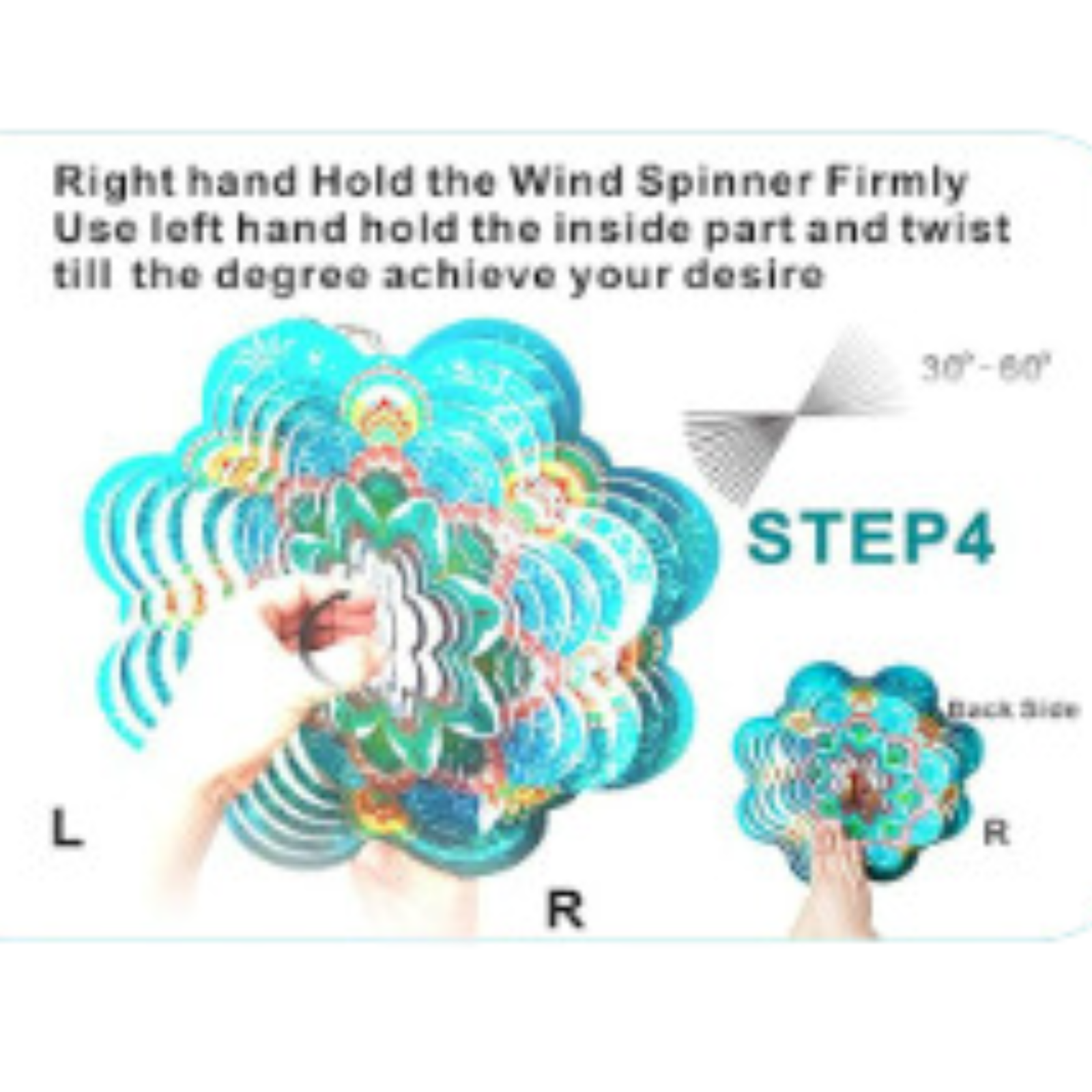 Autumn Wind Spinner – 10" 3D Kinetic Hanging Yard Decor Fall Leaves ...