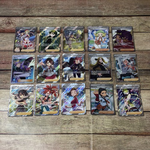 Pokemon TCG Lot Of 15 Full Art Trainer Cards Various Sets Read LP-NM | eBay