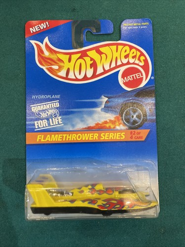 Hot Wheels Flamethrower Series #2 of 4 Cars Hydroplane Collector #385 ...