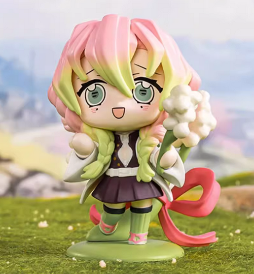 Authentic Demon Slayer Birth flower Series Confirmed Blind Box Figure ...