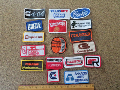 Vintage Embroidered Patches Lot 17 Patches New: From Old Inventory | eBay