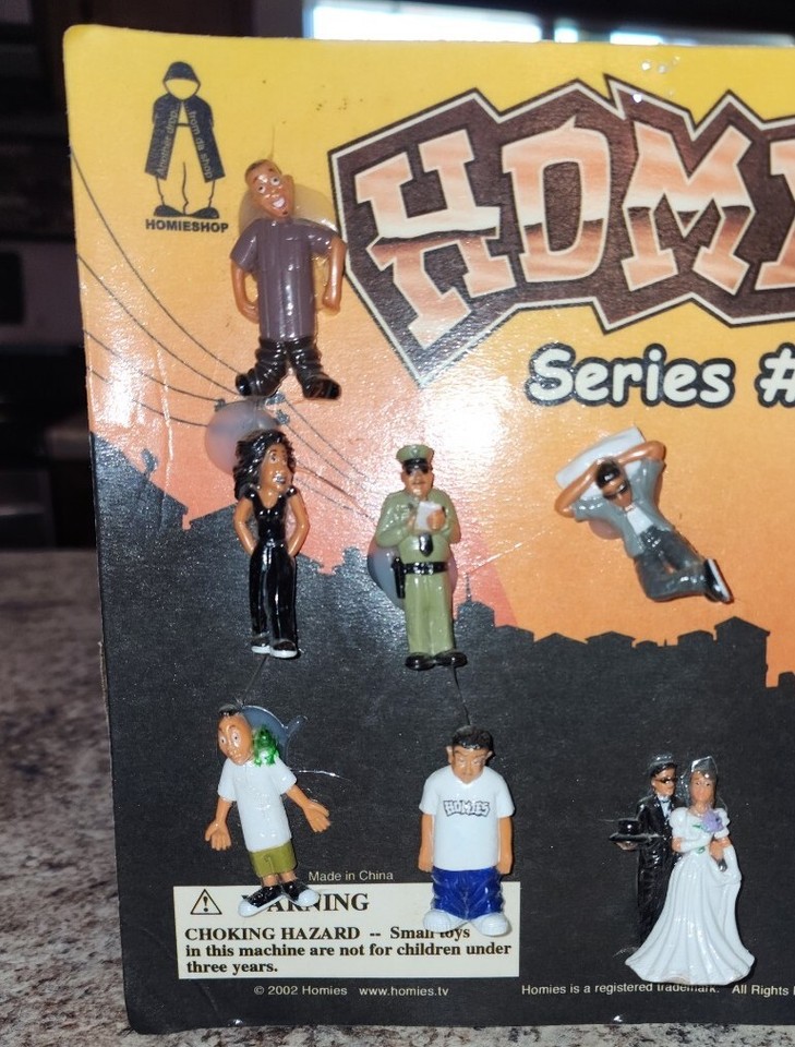 HOMIES SERIES 6 VENDING DISPLAY FIGURES ON CARD SERIES #6 12 FIGURES | eBay